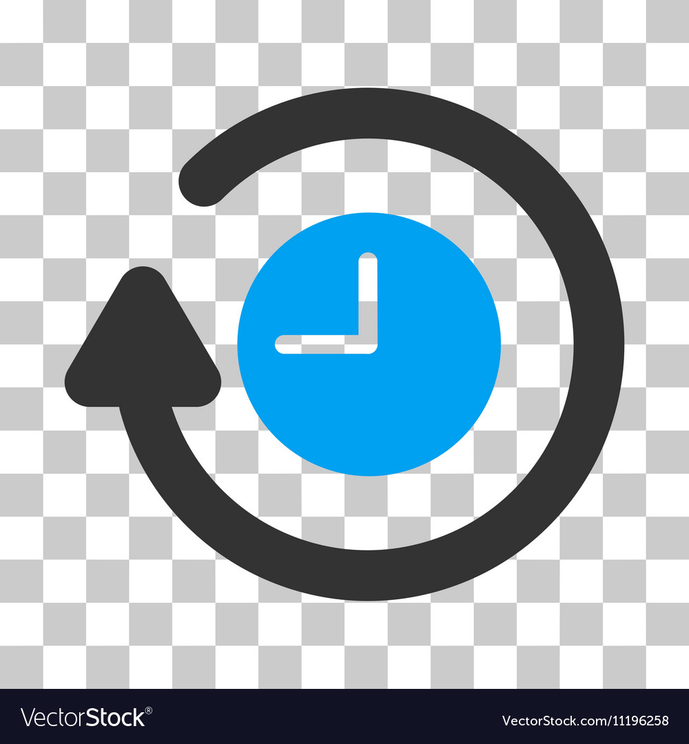 Repeat clock icon Royalty Free Vector Image - VectorStock