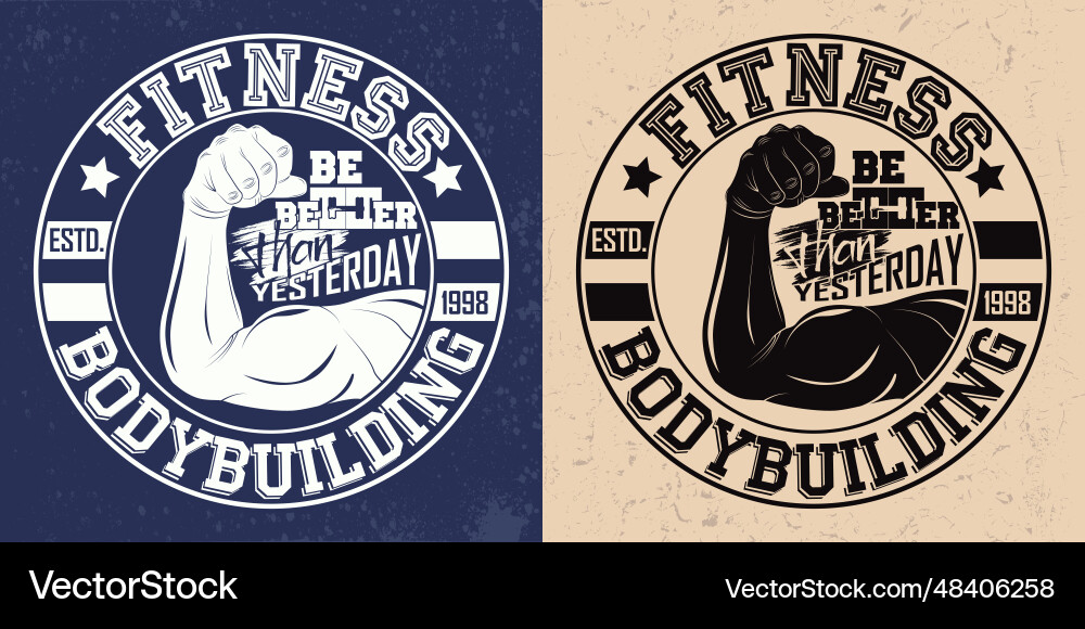 Vintage emblems or tee shirt print design Vector Image