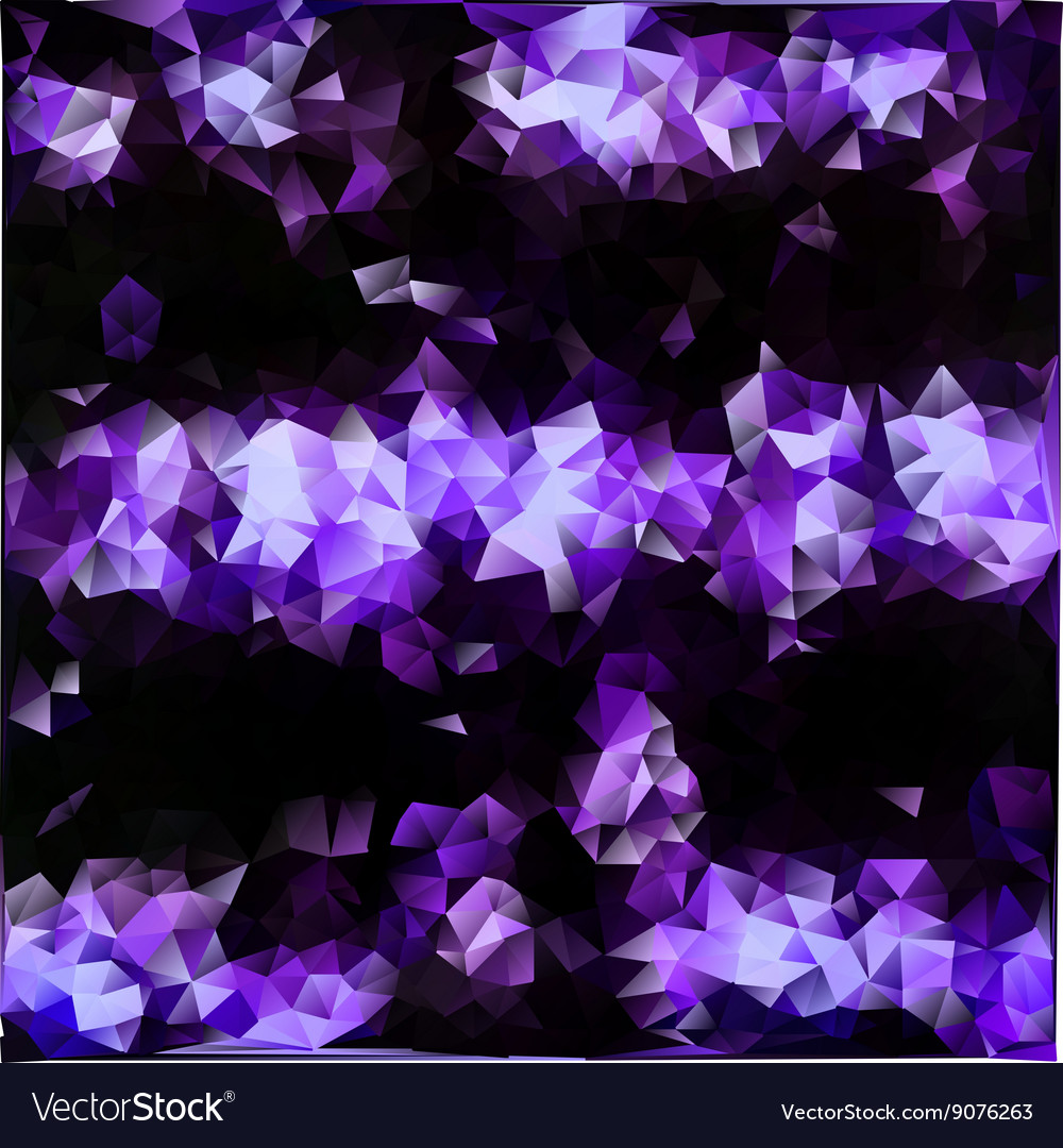 Abstract triangle violet texture background Vector Image
