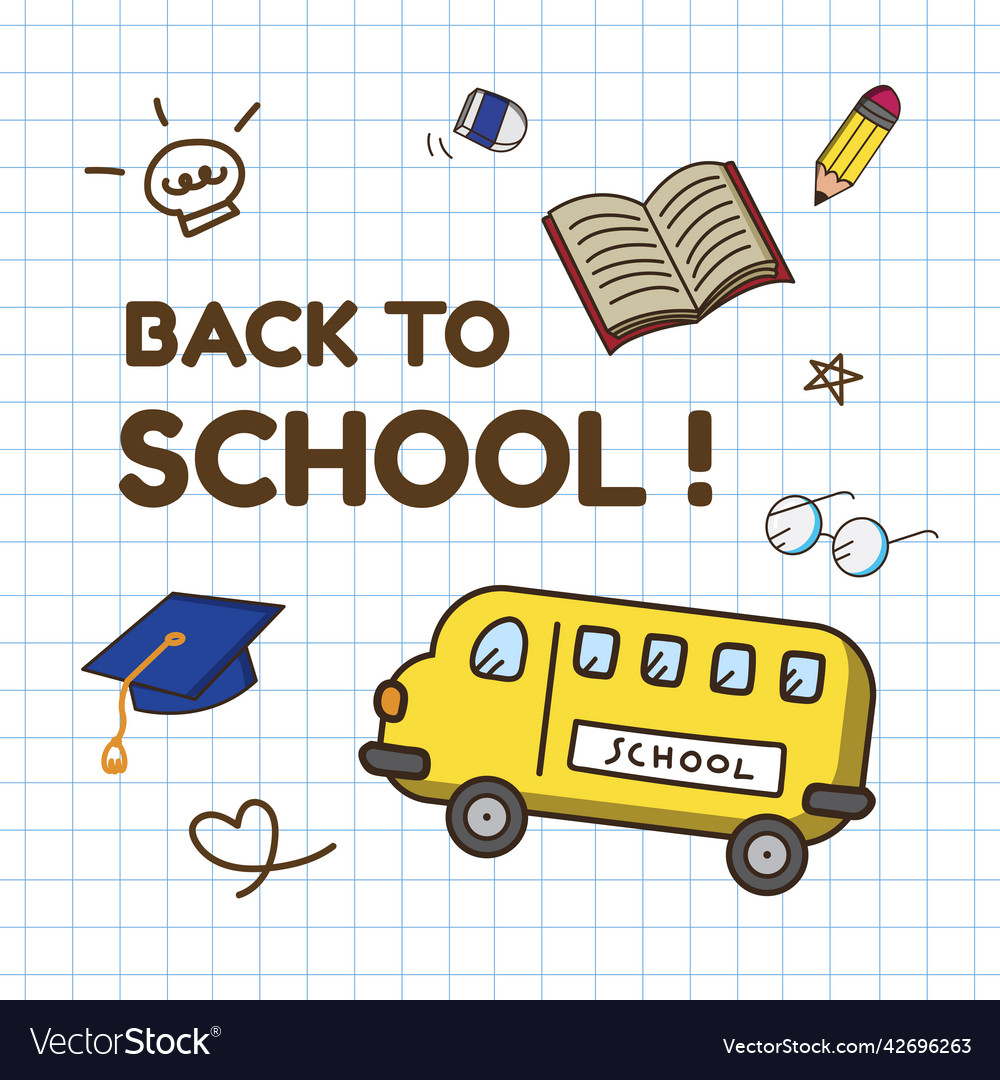 School element Royalty Free Vector Image - VectorStock