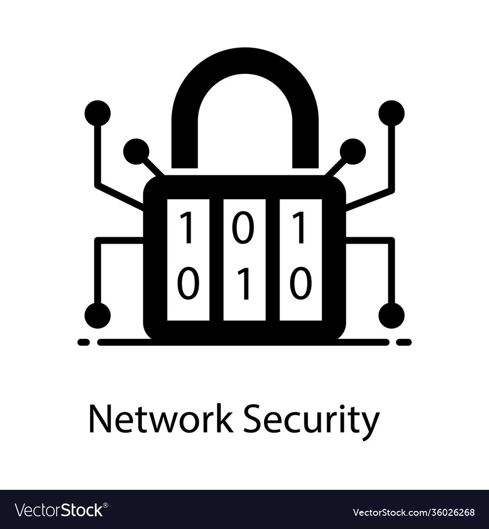 Network security Royalty Free Vector Image - VectorStock