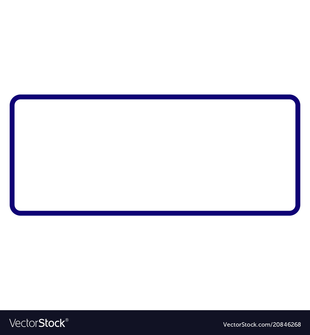 Rounded rectangle frame template Royalty Free Vector Image Rounded rectangle frame template Royalty Free Vector Image
