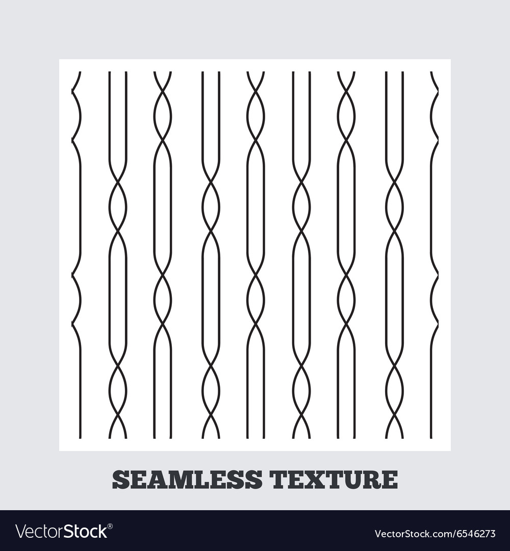 Lines geometric seamless pattern Royalty Free Vector Image