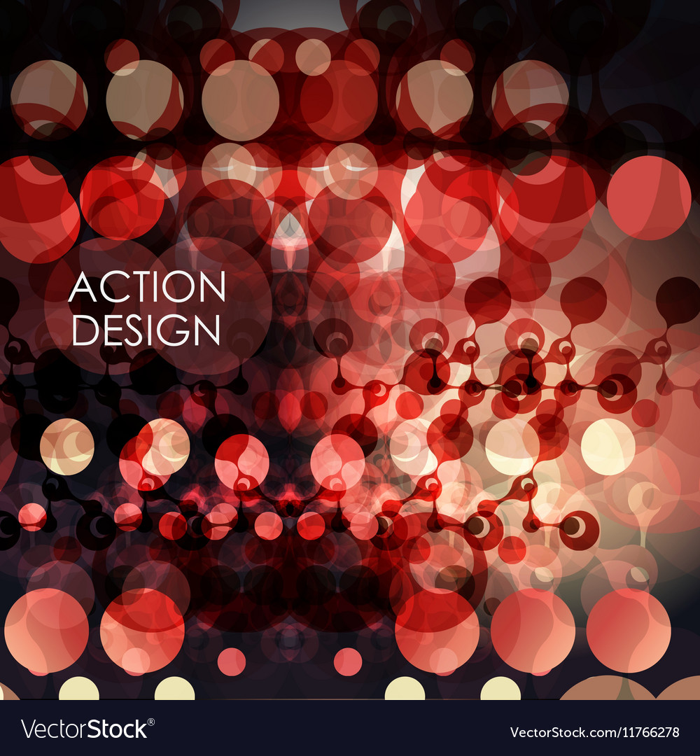 Abstract background with design elements Vector Image