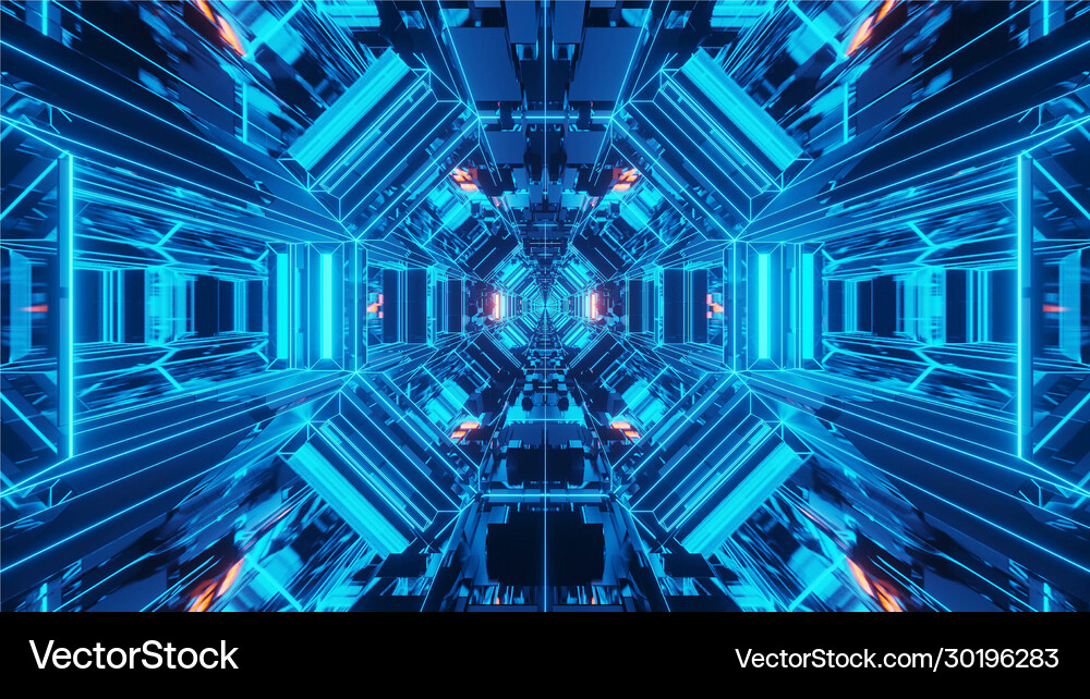 3d background wallpaper graphic artwork with blue Vector Image