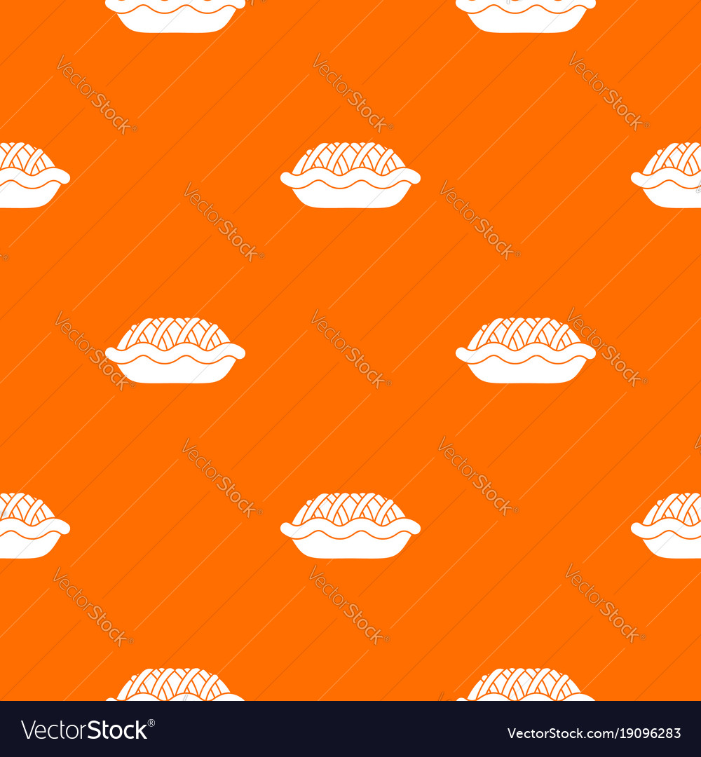 Pie pattern seamless Royalty Free Vector Image