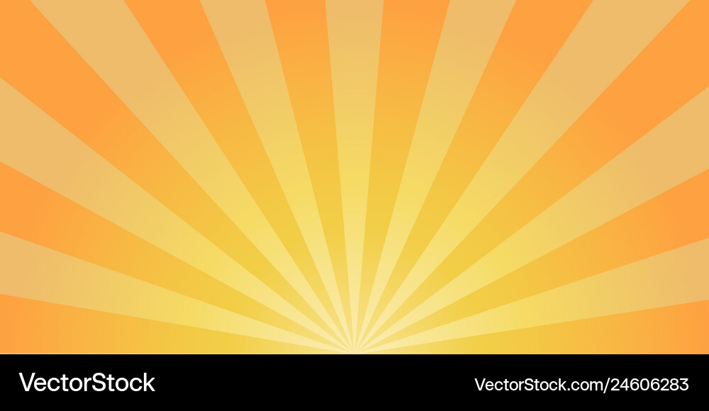 Sun burst background rays background retro Vector Image