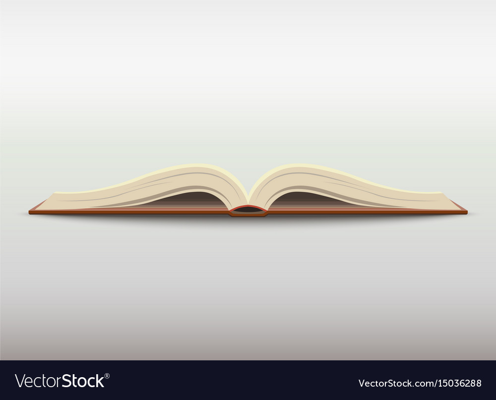 Open book Royalty Free Vector Image - VectorStock
