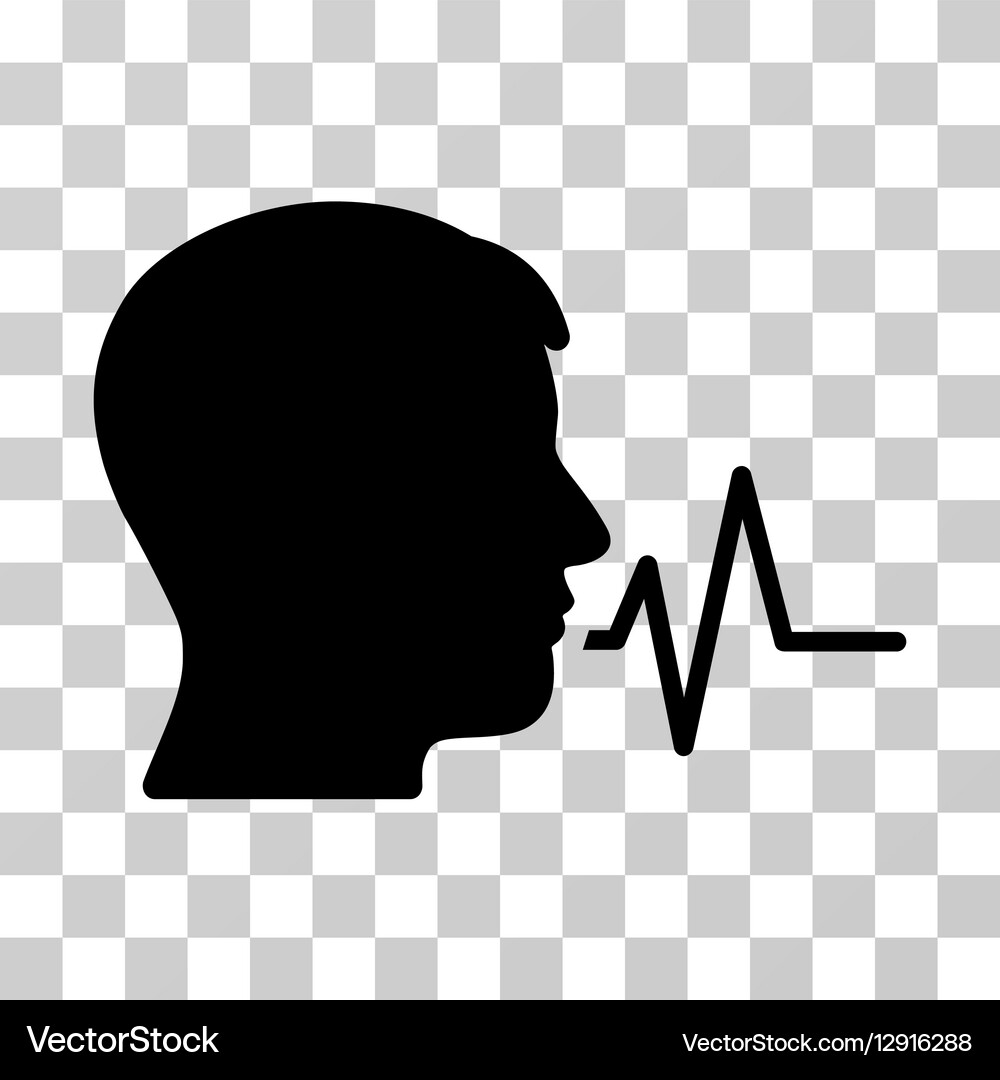 Person speech signal icon Royalty Free Vector Image