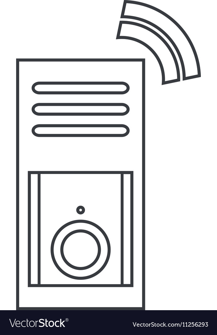 Isolated cpu machine design Royalty Free Vector Image