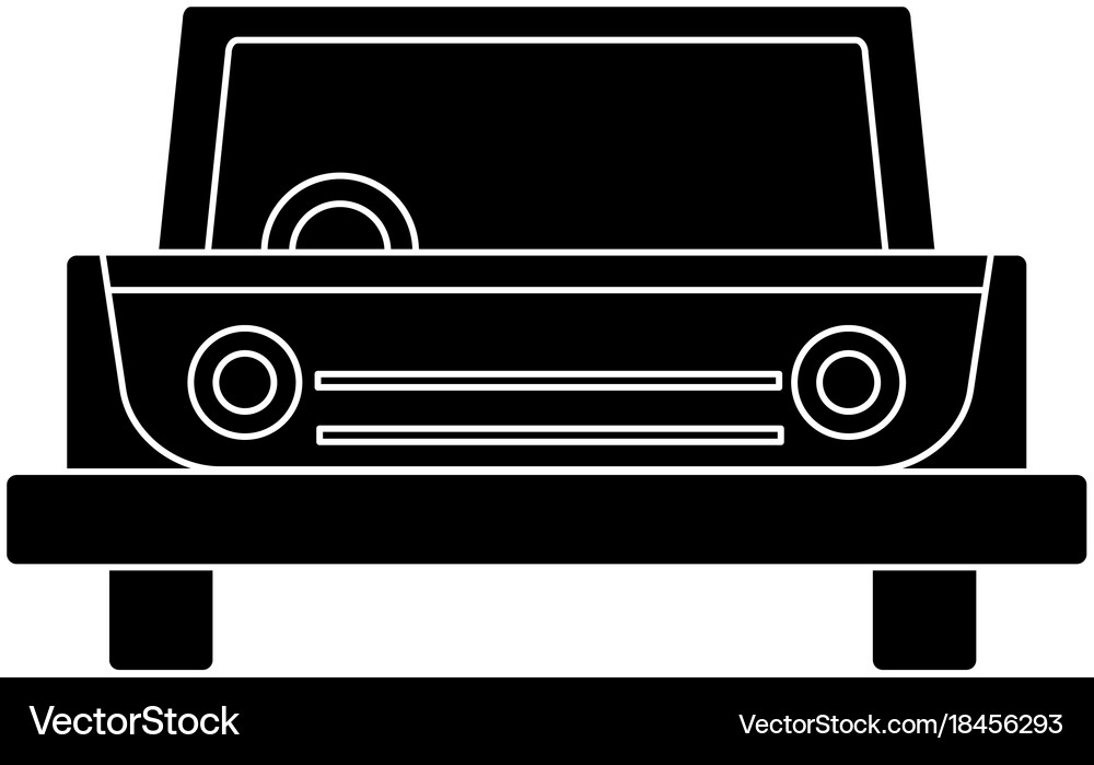 Taxi cab vehicle Royalty Free Vector Image - VectorStock