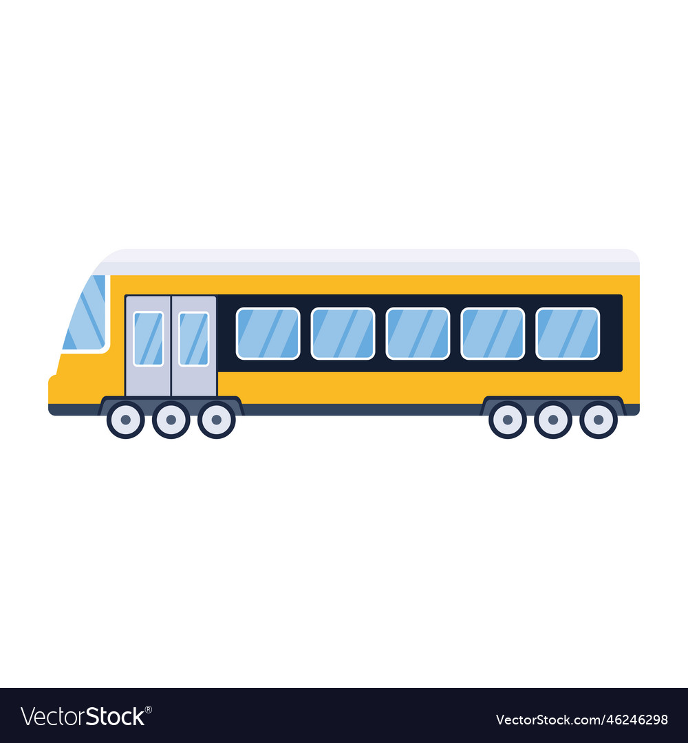 Express train Royalty Free Vector Image - VectorStock