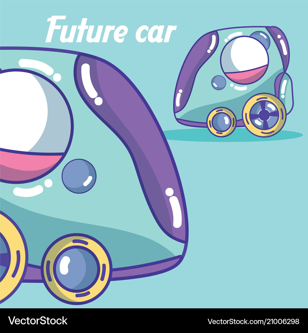 Future cars vehicle Royalty Free Vector Image - VectorStock