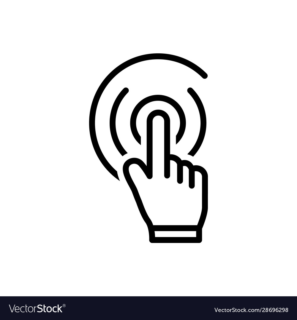 Tap Royalty Free Vector Image - VectorStock