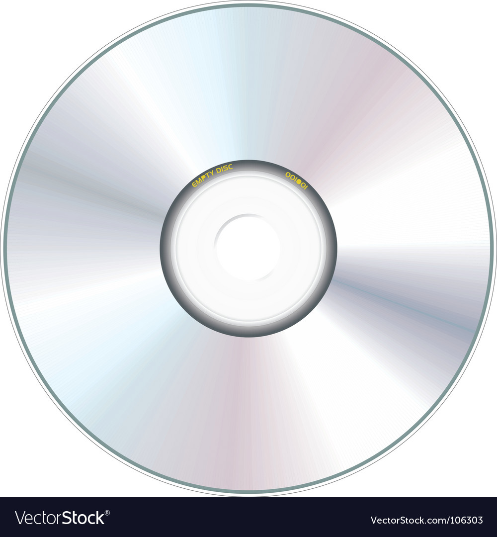 Disc Royalty Free Vector Image - VectorStock