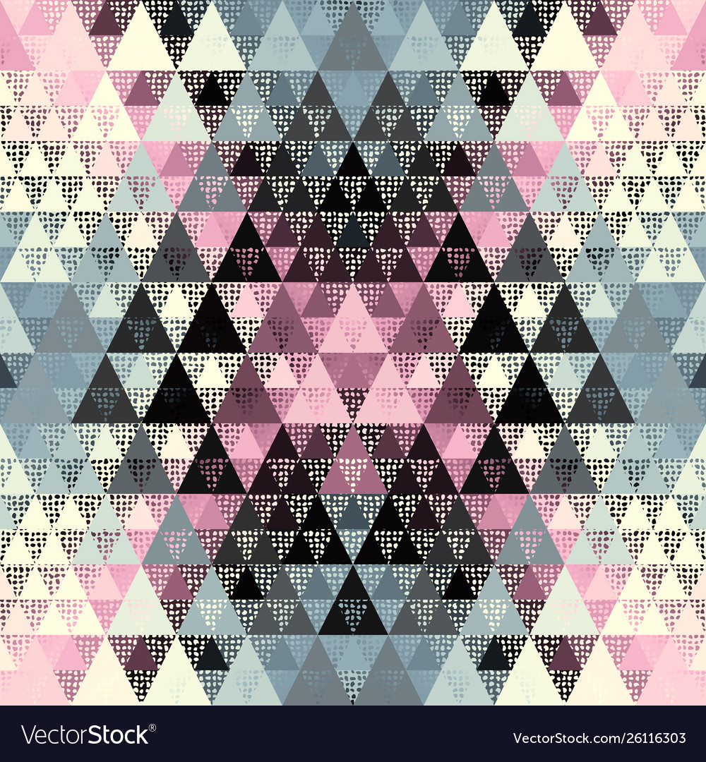 Seamless pattern background a triangles Royalty Free Vector
