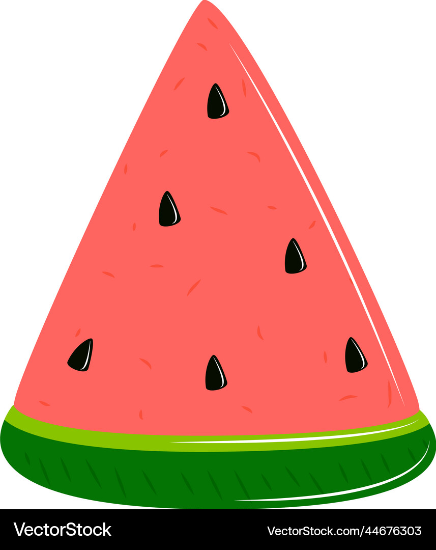 Watermelon fruit food Royalty Free Vector Image