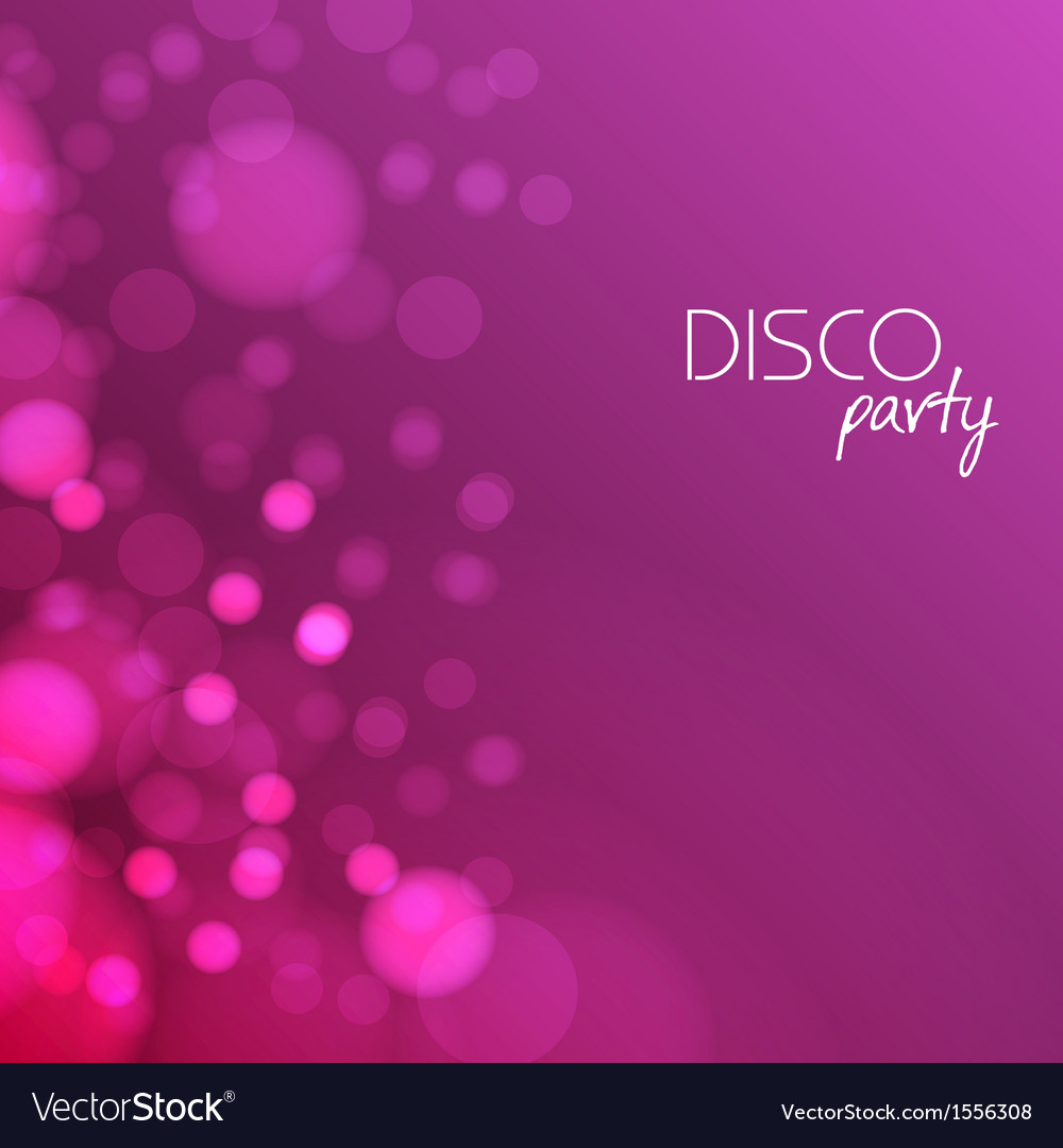 Abstract disco background Royalty Free Vector Image