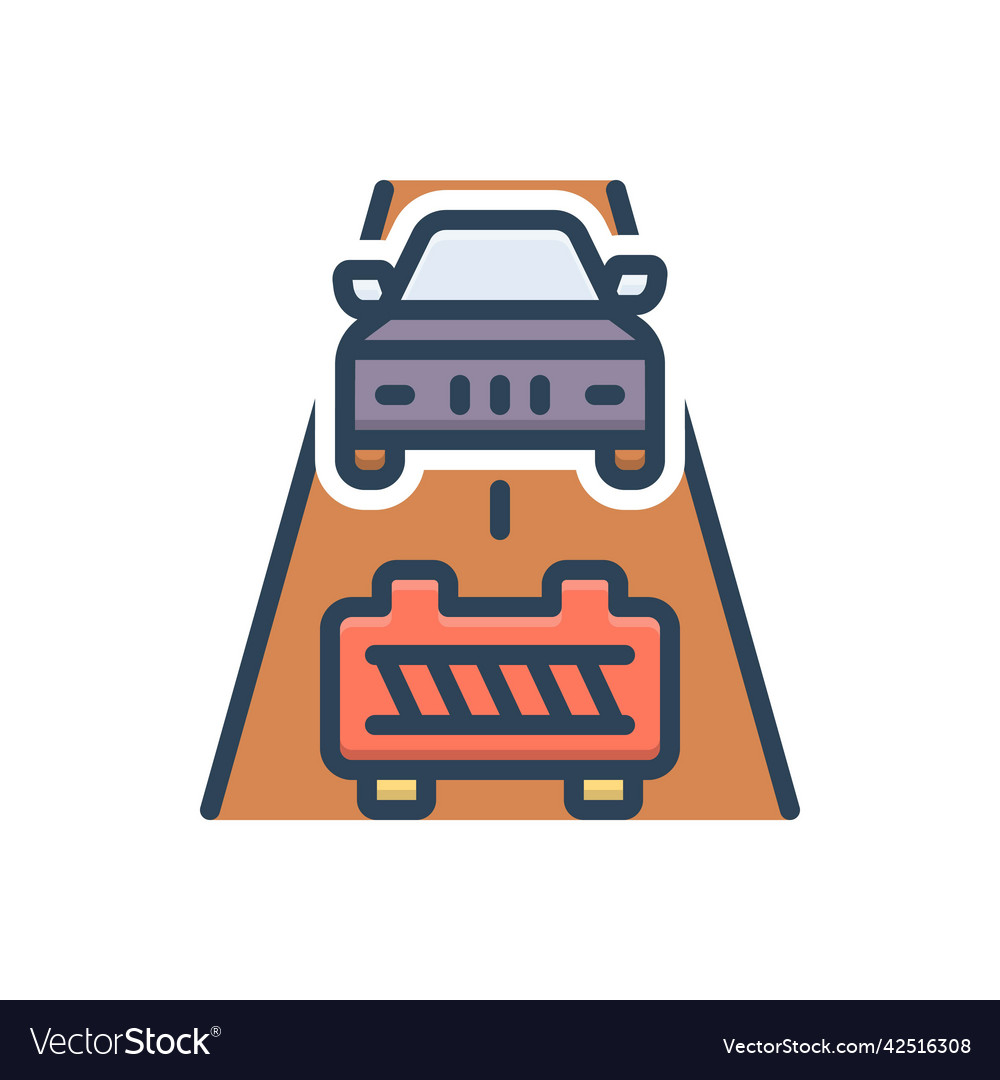 Blocking Royalty Free Vector Image - VectorStock