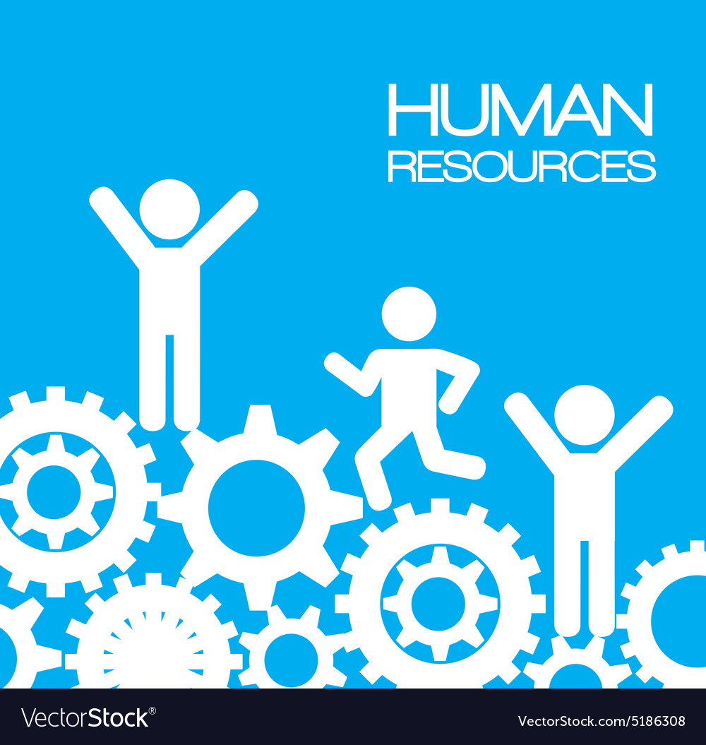 Human resources design Royalty Free Vector Image