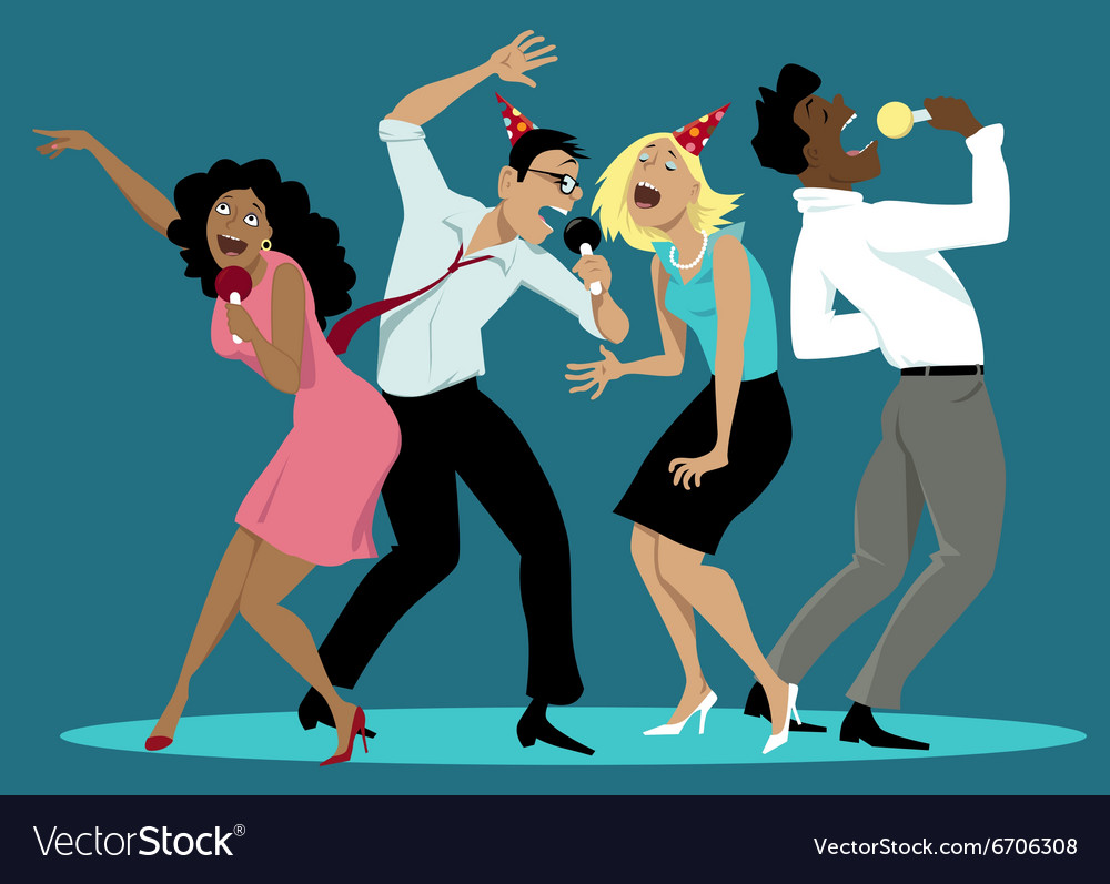 Karaoke Royalty Free Vector Image Vectorstock