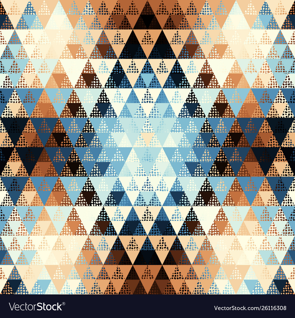 Seamless pattern background a triangles Royalty Free Vector
