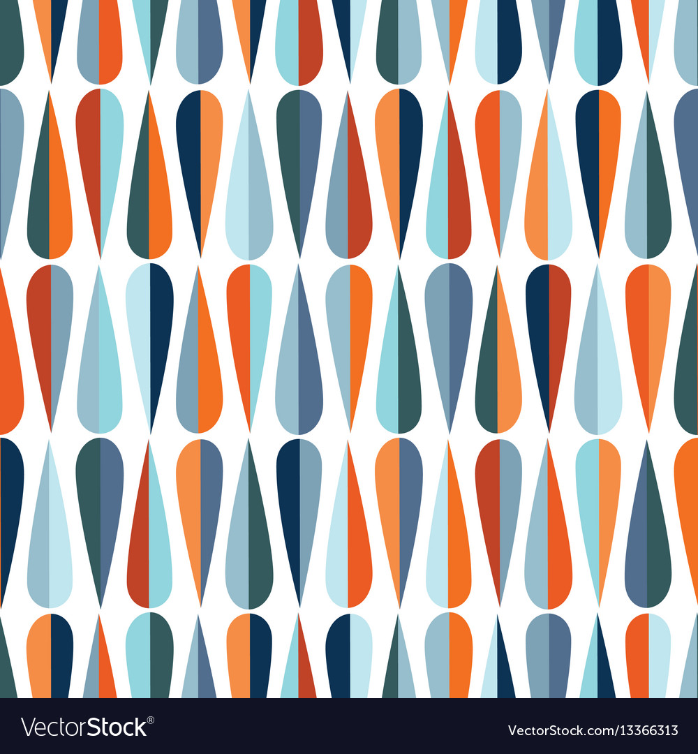 Drops seamless pattern Royalty Free Vector Image