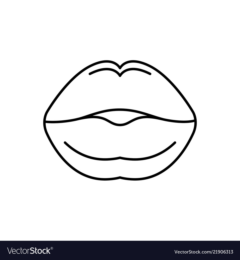 Lip Royalty Free Vector Image - VectorStock