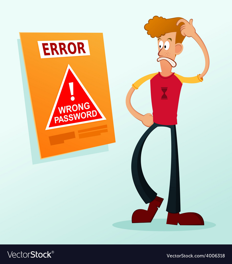 Error message Royalty Free Vector Image - VectorStock