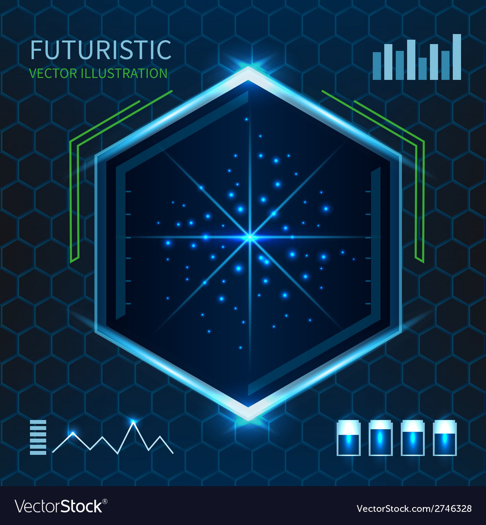 Futuristic Royalty Free Vector Image - VectorStock