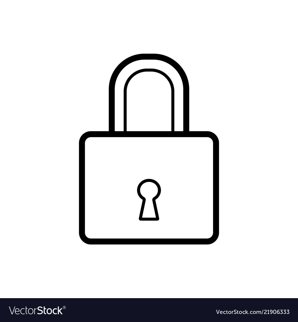 Lock Royalty Free Vector Image - VectorStock