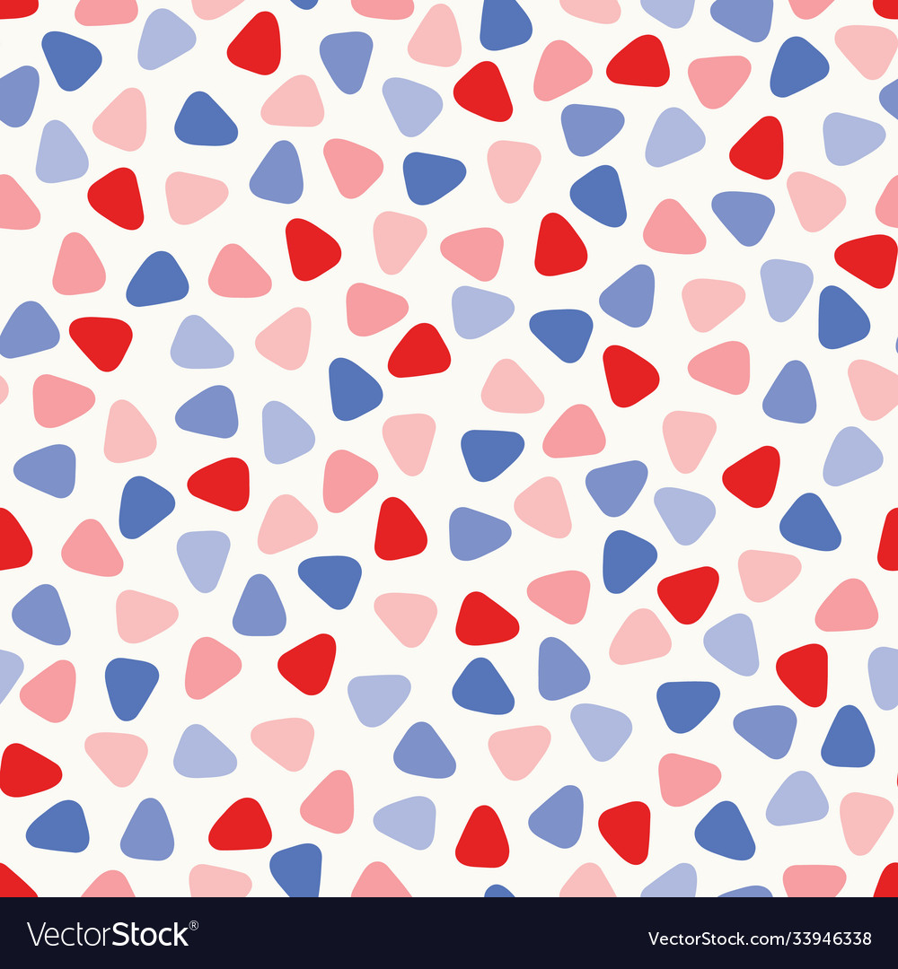 Abstract triangle pattern design cute Royalty Free Vector