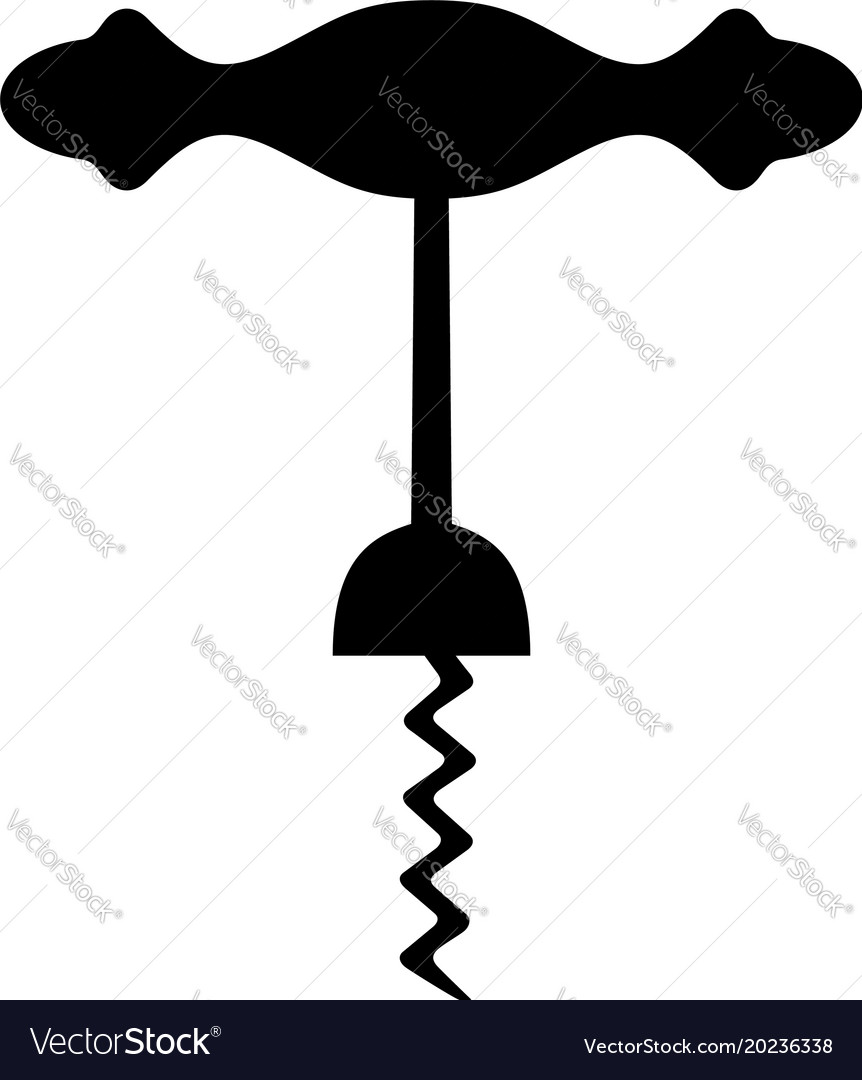 Corkscrew Royalty Free Vector Image - VectorStock