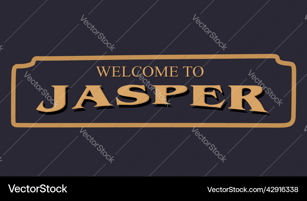 Jasper indiana with best quality Royalty Free Vector Image