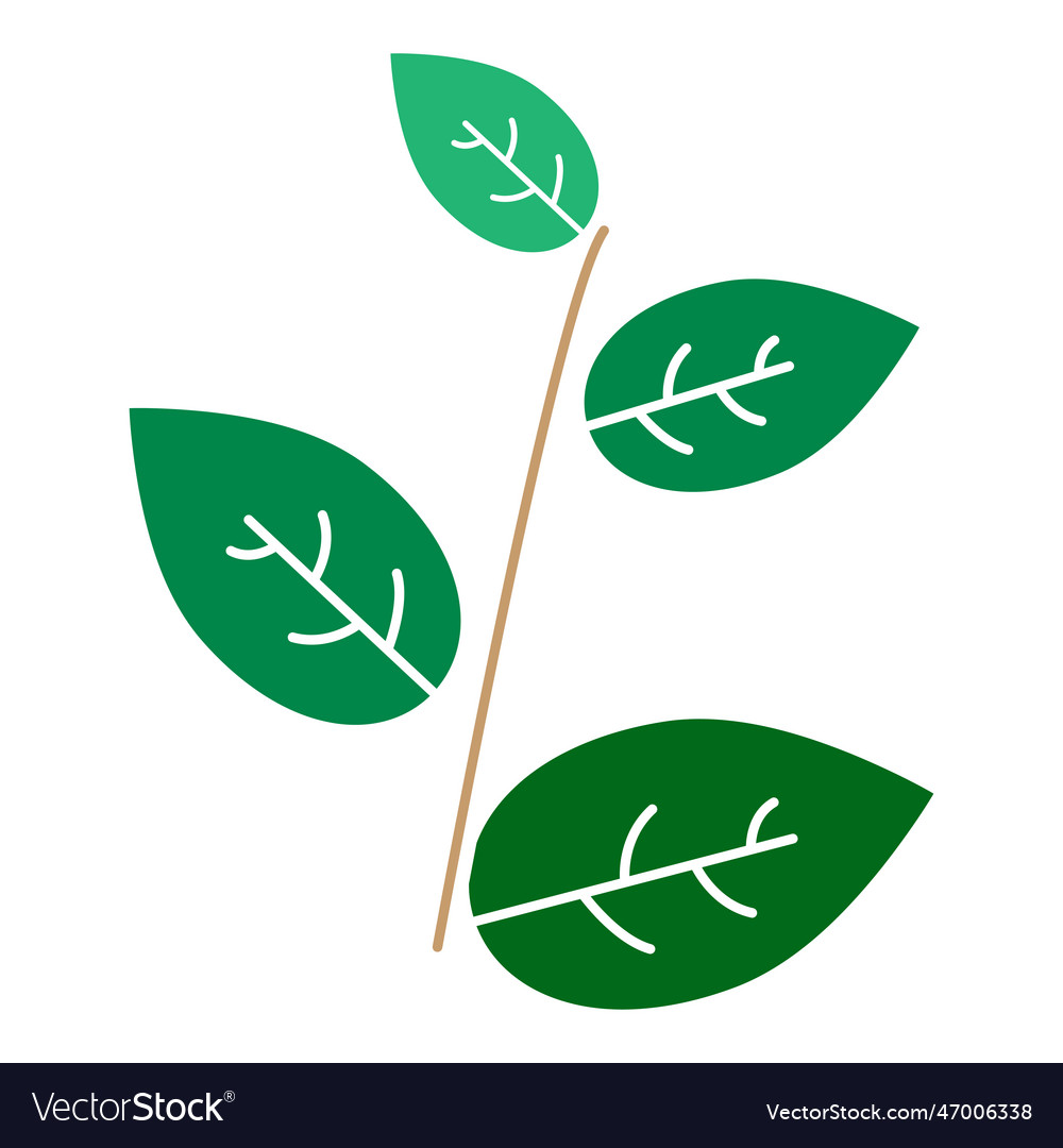 Leaf icon clipart design template Royalty Free Vector Image Leaf icon clipart design template Royalty Free Vector Image