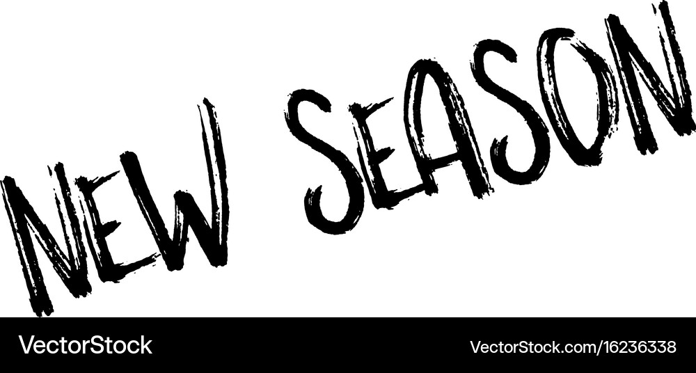 New season rubber stamp Royalty Free Vector Image