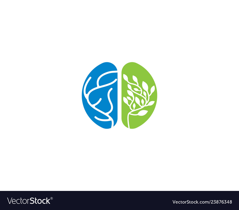 Brain logo template Royalty Free Vector Image - VectorStock