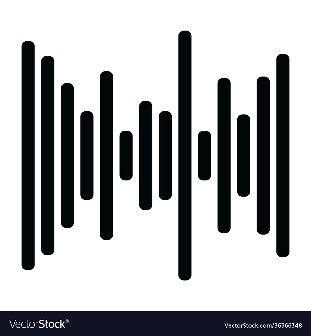 Digital audio Royalty Free Vector Image - VectorStock