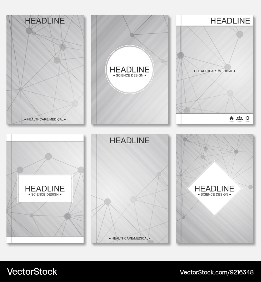 Science background modern templates Royalty Free Vector
