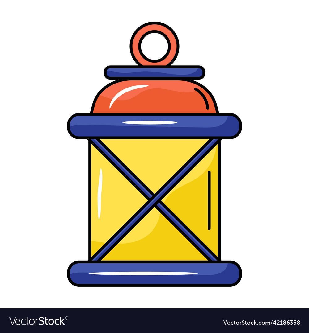 Lantern Royalty Free Vector Image - VectorStock