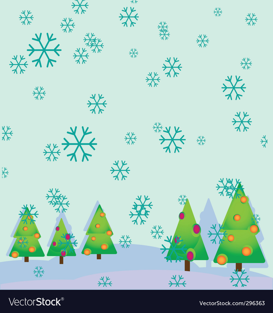 Christmas tree Royalty Free Vector Image - VectorStock