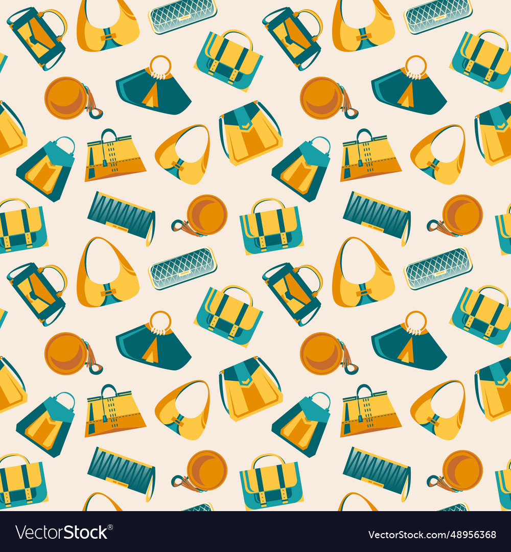 Bags pattern Royalty Free Vector Image - VectorStock