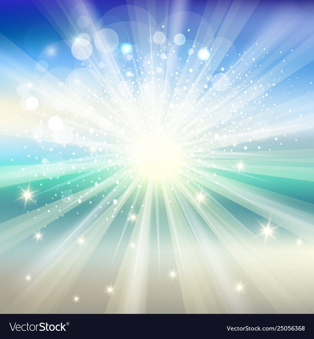 Bright background with sea Royalty Free Vector Image