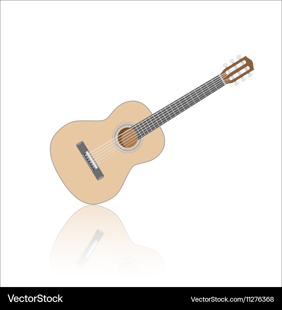 Guitar Royalty Free Vector Image - VectorStock