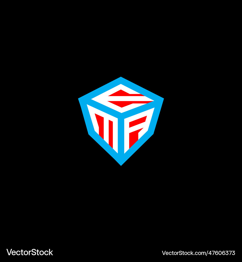 Ema letter logo creative design with graphic ema Vector Image