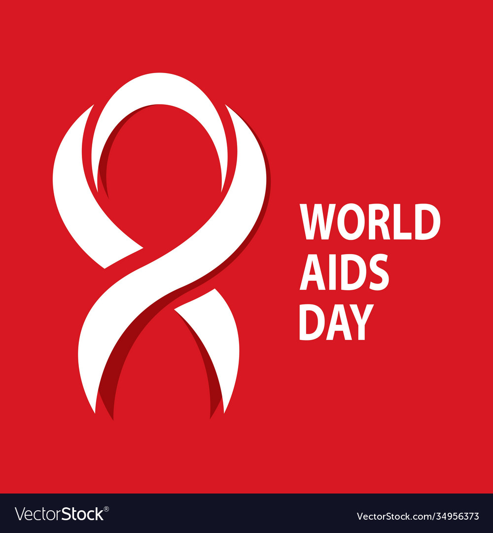 World aids day logo images Royalty Free Vector Image