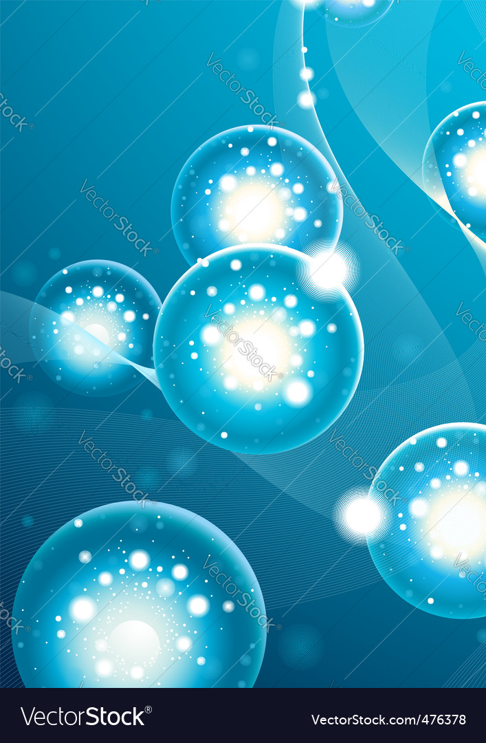 Ball background Royalty Free Vector Image - VectorStock
