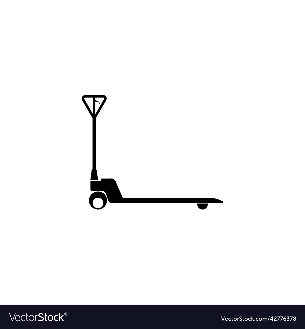 Manual hand lift icon Royalty Free Vector Image