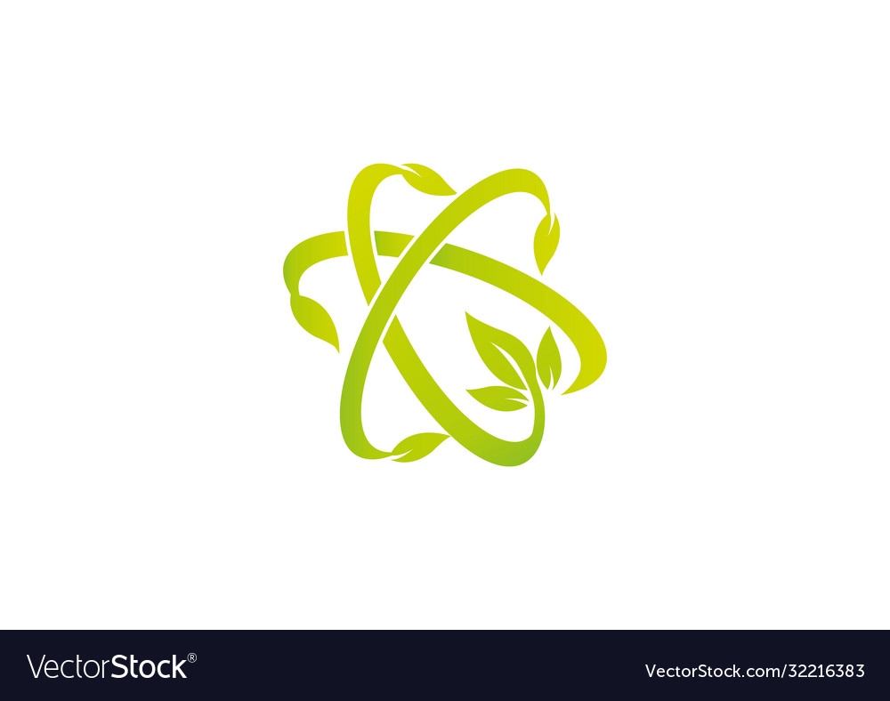 Agriculture science logo design template Vector Image Agriculture science logo design template Vector Image