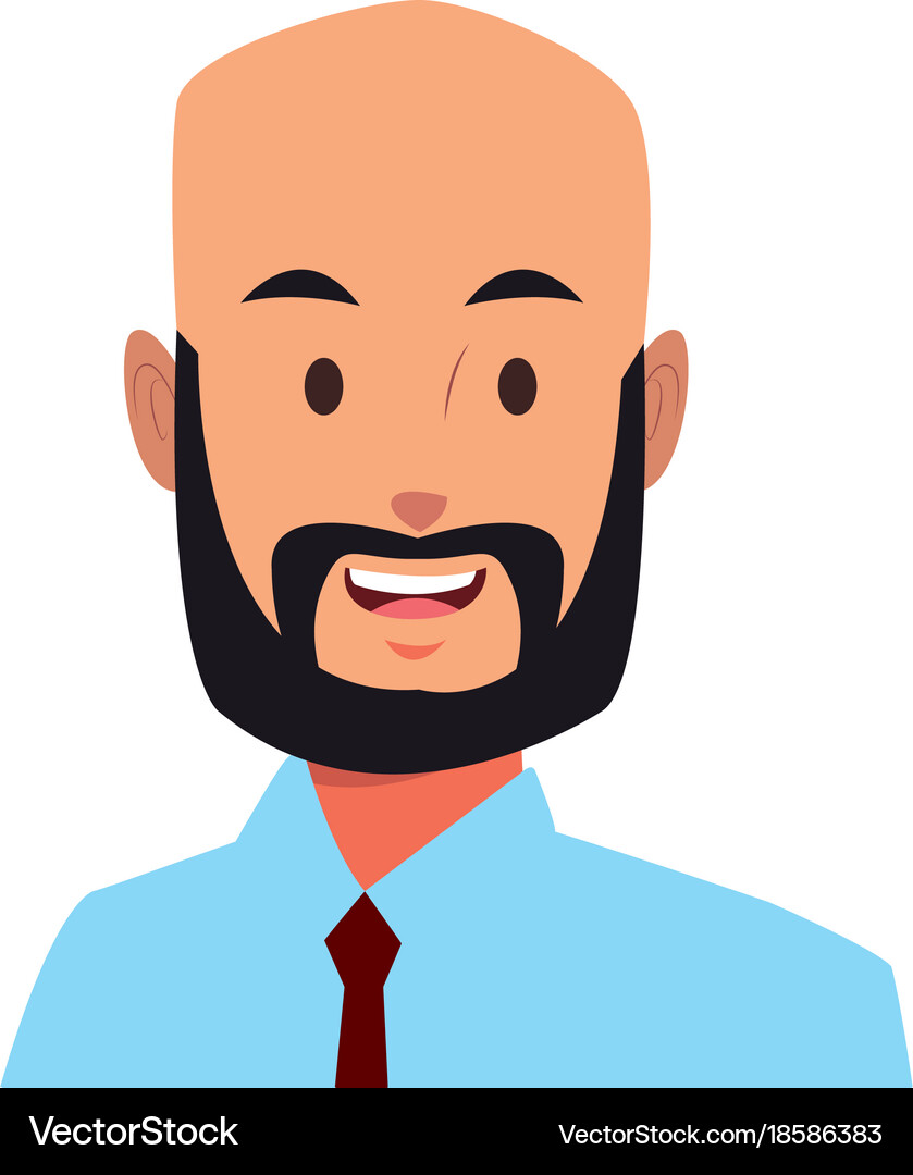 Businessman executive cartoon Royalty Free Vector Image